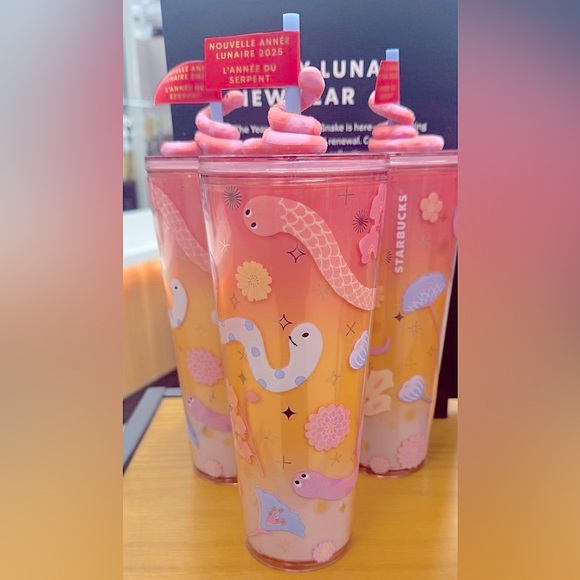 Starbucks | Dining | New Starbucks 225 Lunar New Year Of The Snake 24oz ...